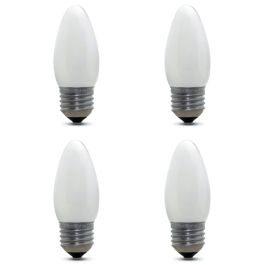 25W OPAL ES CANDLE 230V - 4 PACK | Lightsave