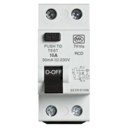 MK Sentry 7832S 32A 30mA RCD 2 Pole