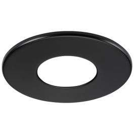 Knightsbridge Matt Black Fixed Bezel for SpektroLED Evo Downlights ...