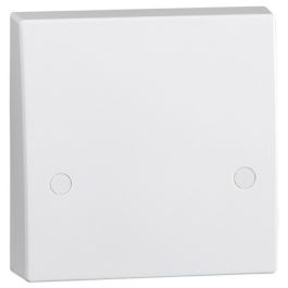 ML Knightsbridge SN8340 Square Edge White Plastic Cooker Connection ...